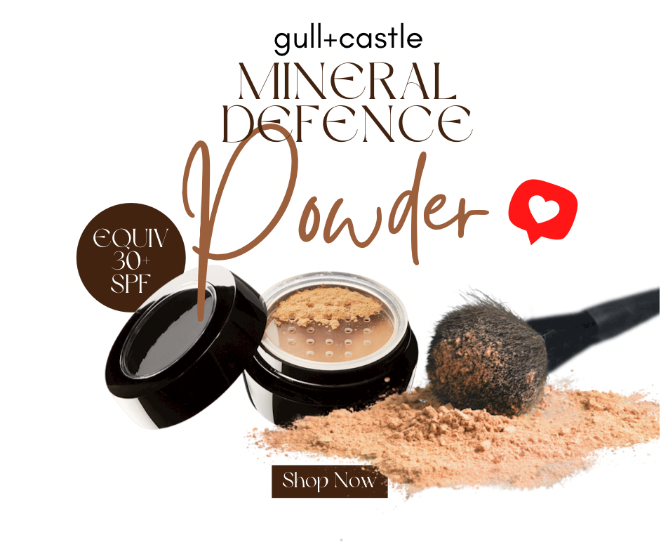 Naturals Mineral Defense Powder SPF 30+ equivalent | gull+castle